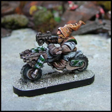 28mm Dwarf Bikers